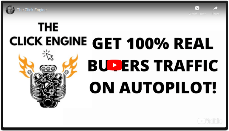 The Click Engine Review: Get Quality Traffic Scam or Not